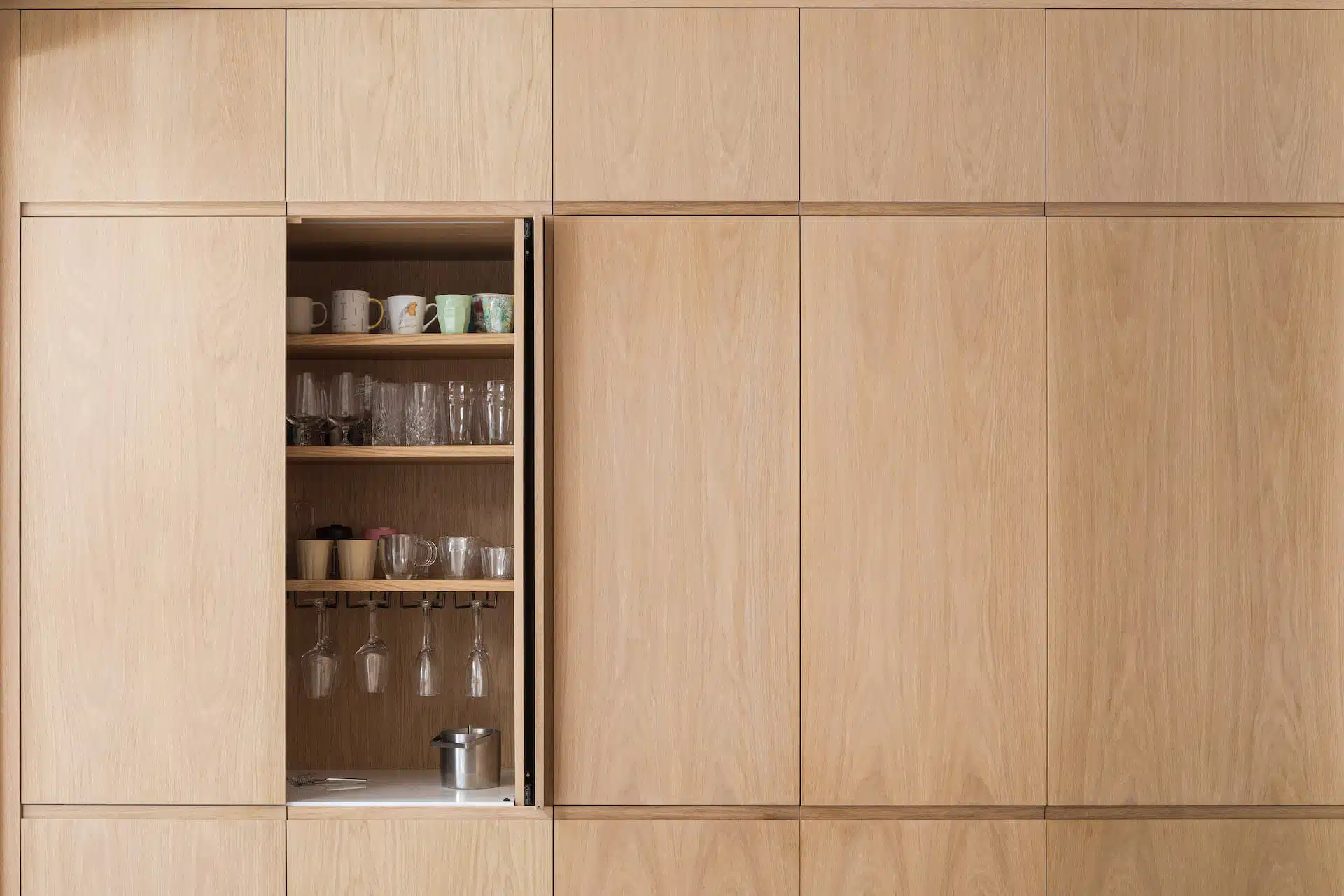 Wood Kitchen Cabinets Sliding Doors DIY Sliding Door Cabinet